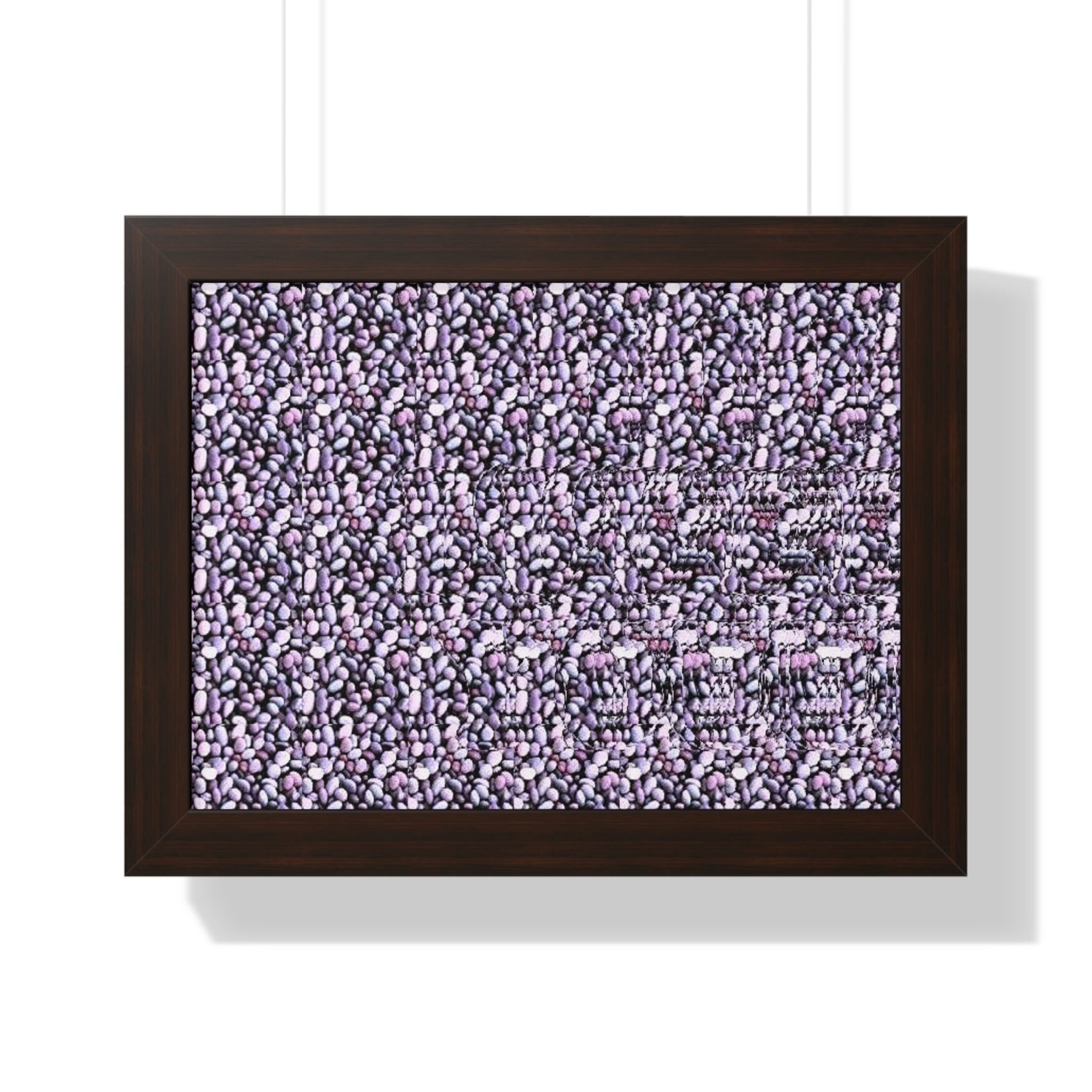 I Love You STEREOGRAM Hidden 3D Poster With FRAME, MATTE Finish in ...