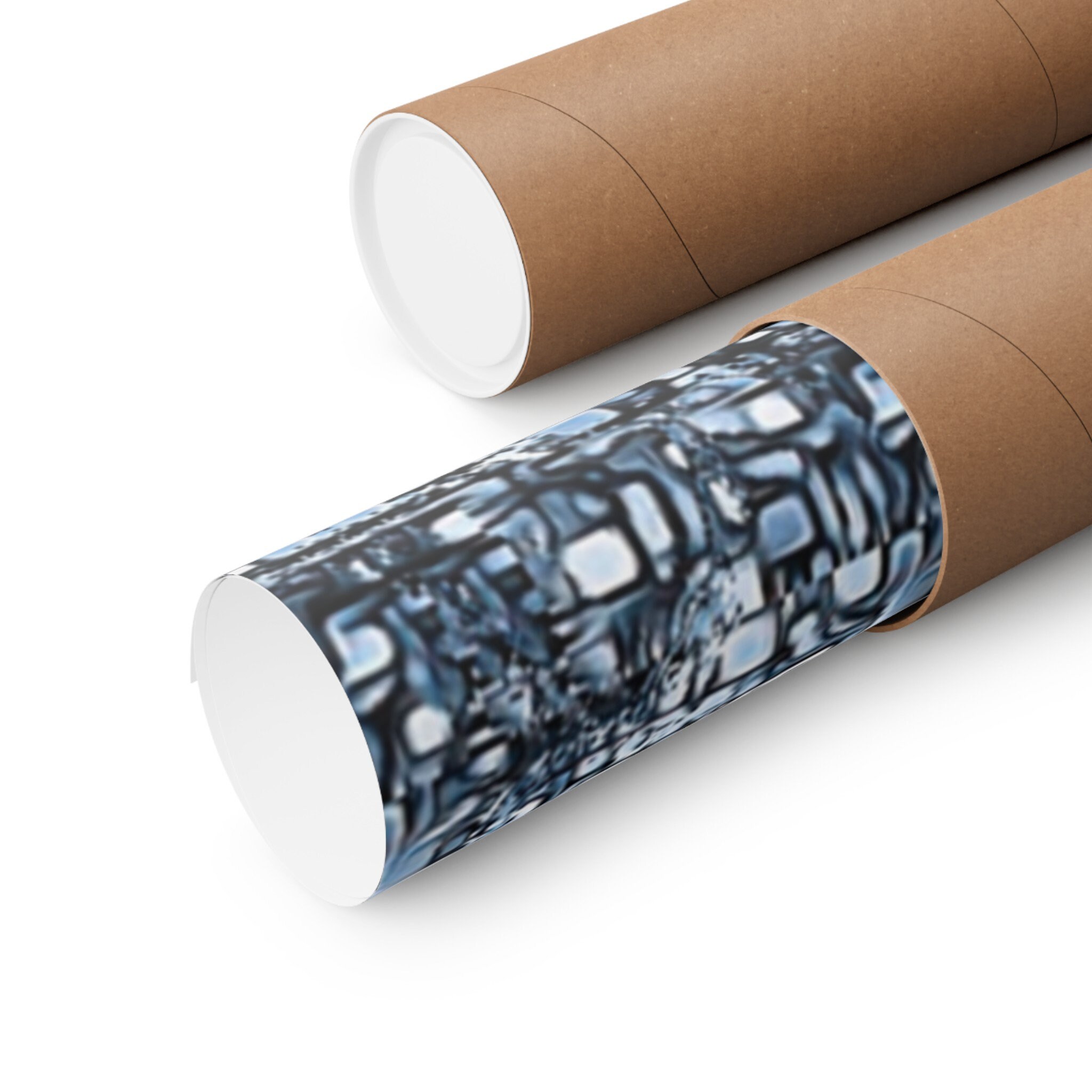 DOLPHIN STEREOGRAM POSTER, Unframed 11x9, 14x11, 18x14, 20x16, 24x20 ...