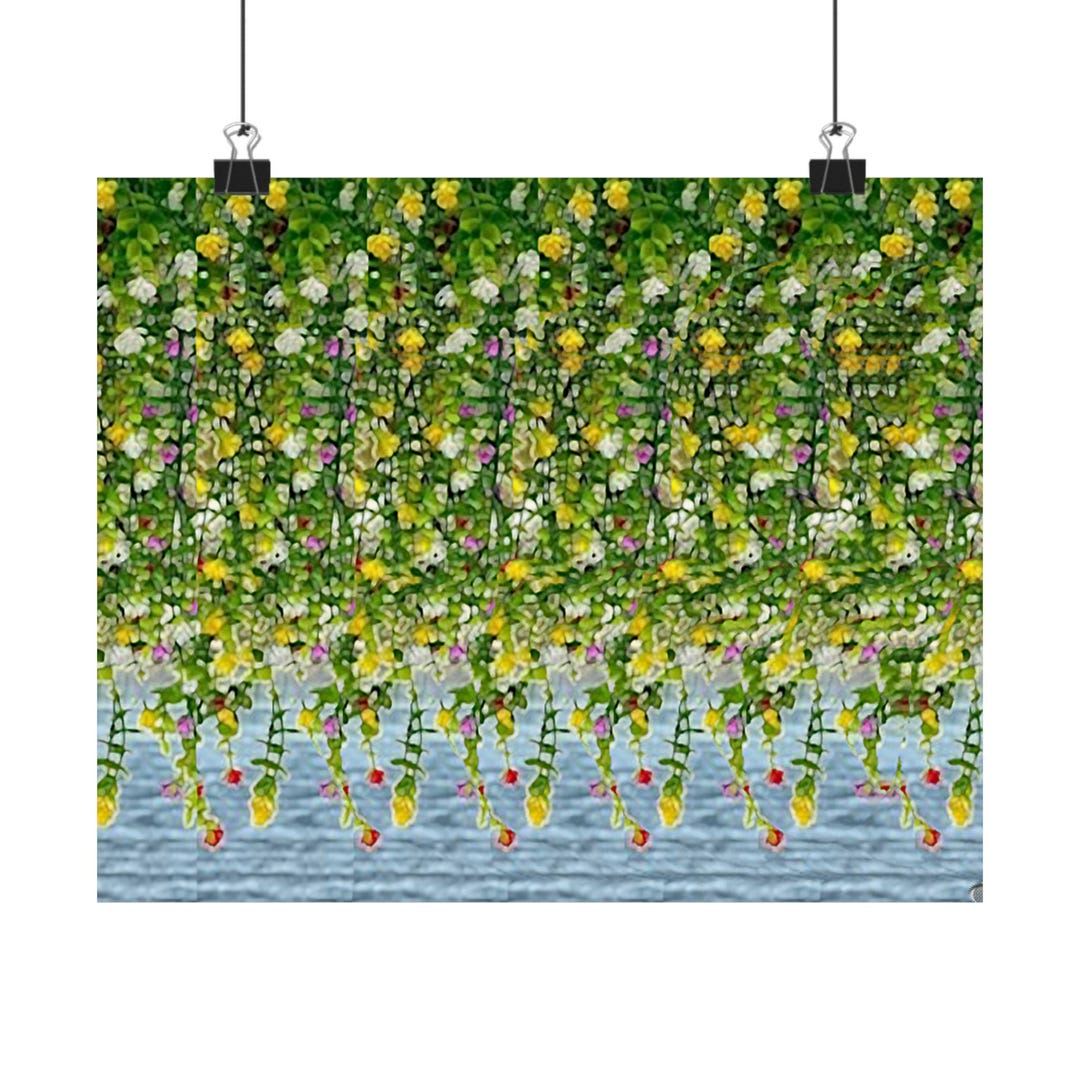 SWAN STEREOGRAM POSTER, Unframed 11x9, 14x11, 18x14, 20x16, 24x20 ...