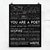 Creative Writing Inspirational Print for Writers / Motivational Writing ...
