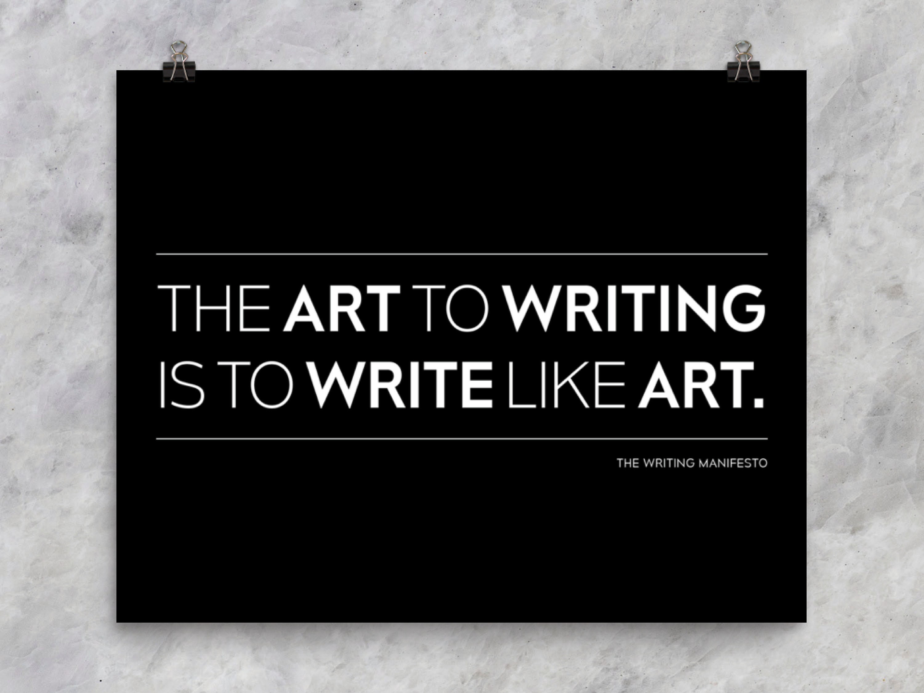 Inspirational Literary Wall Art for Writers & Authors / Cure | Etsy