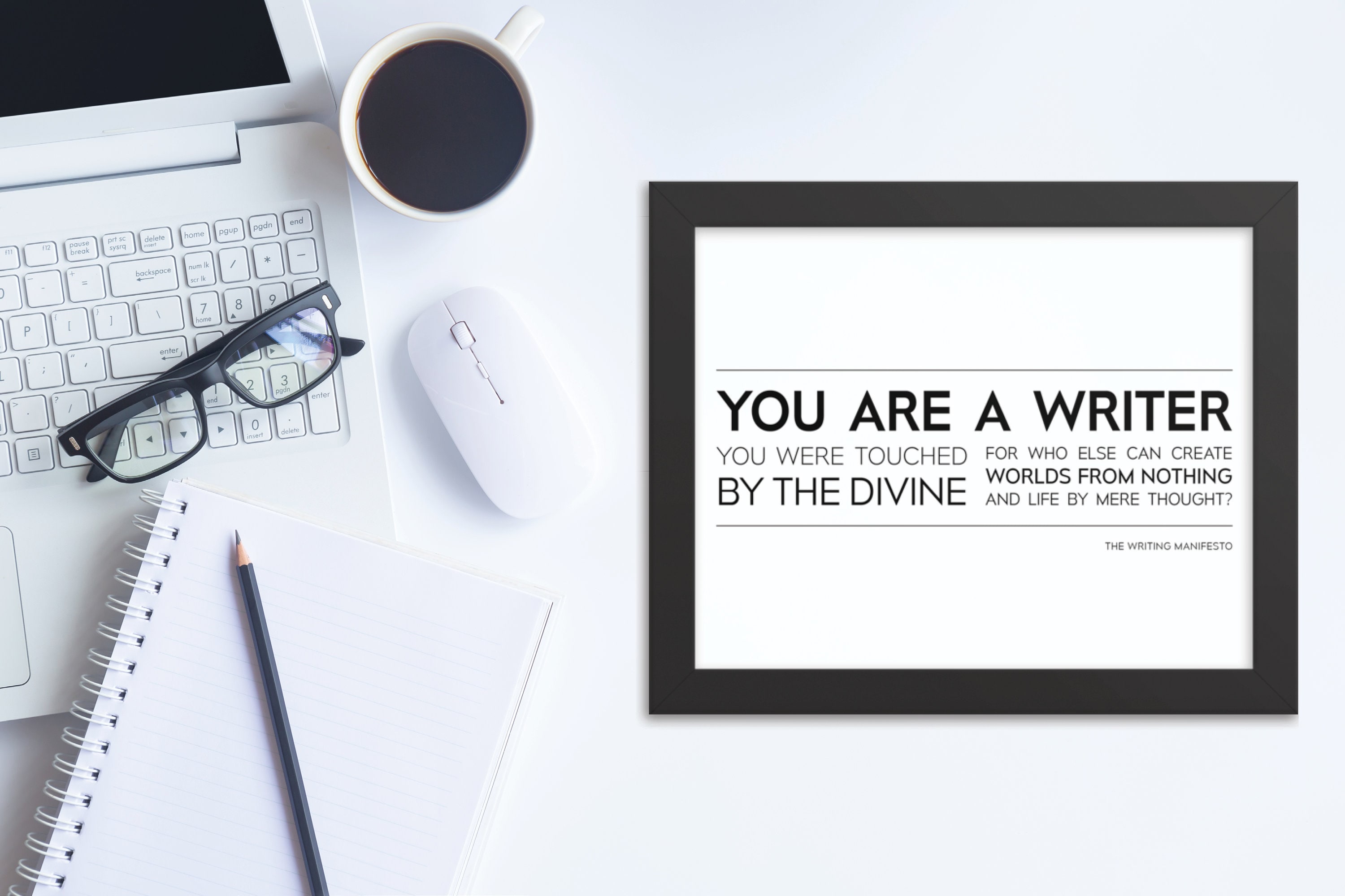 You Are A Writer Inspirational Print Writers Authors | Etsy