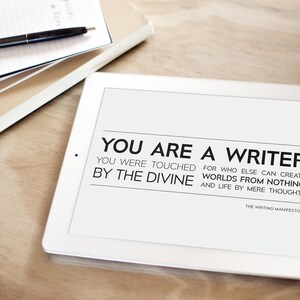 Writing Inspiration Digital Print / PRINTABLE ART / the Writing ...