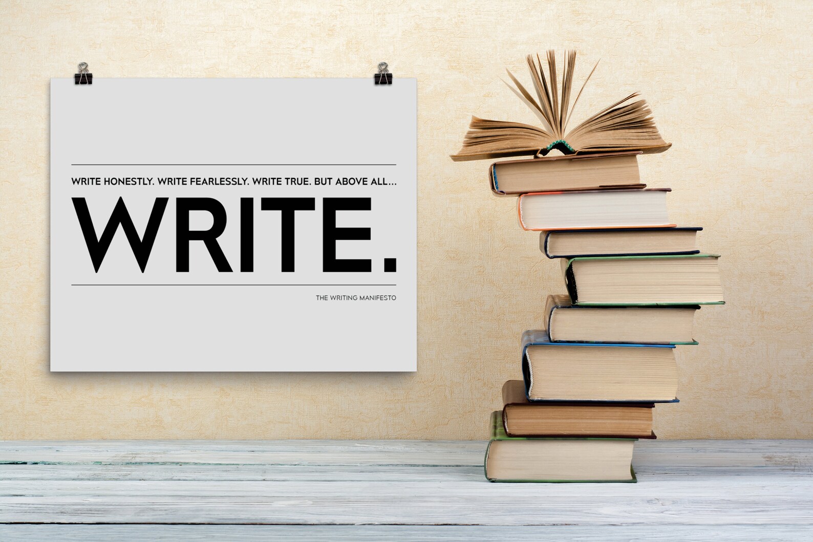 Creative Writing Inspirational Print for Writers / - Etsy