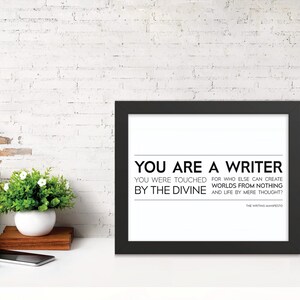 Writing Inspiration Digital Print / PRINTABLE ART / the Writing ...