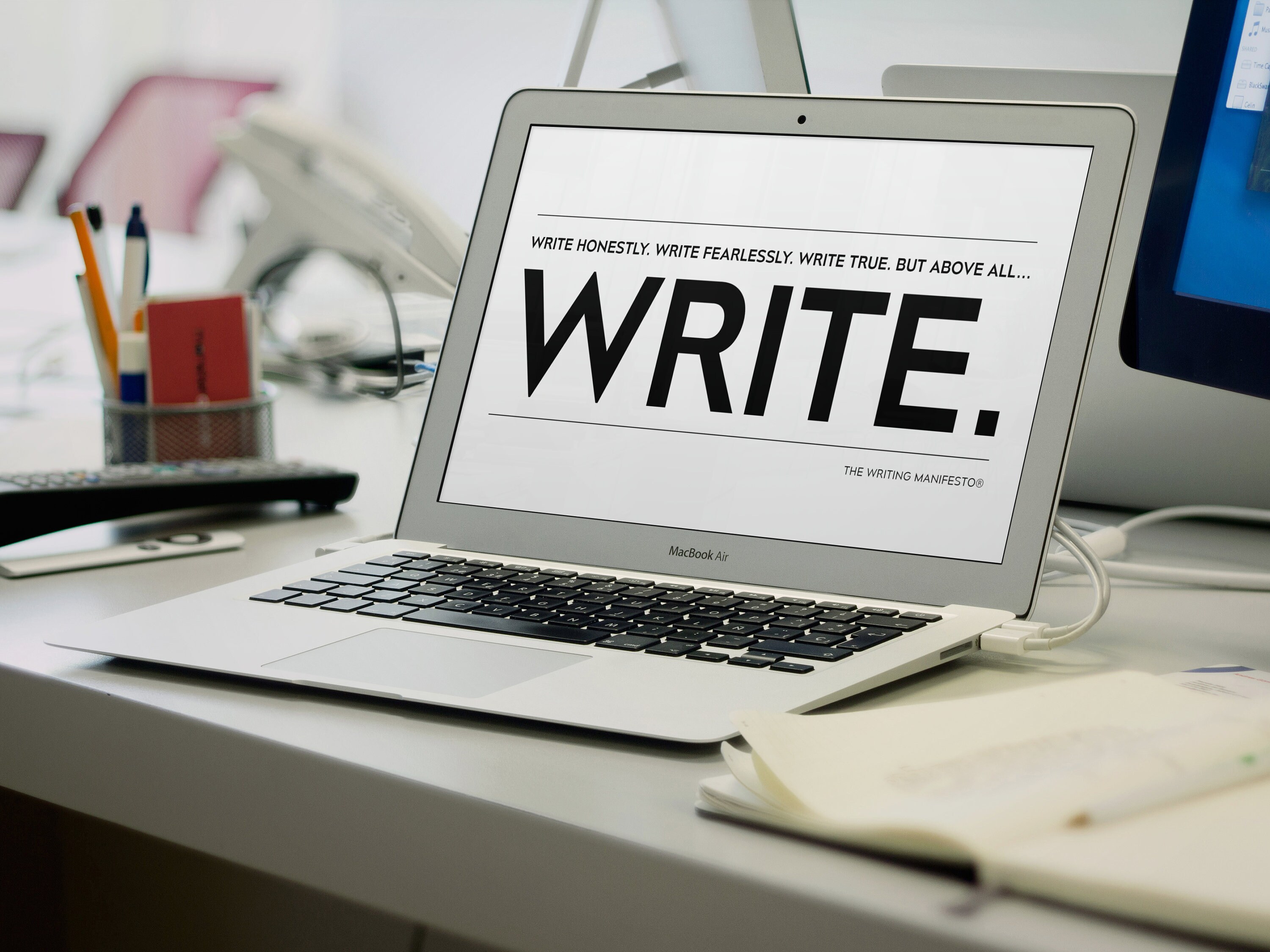 Writer Digital Printable / Write Honestly. Write Fearlessly. Write True ...