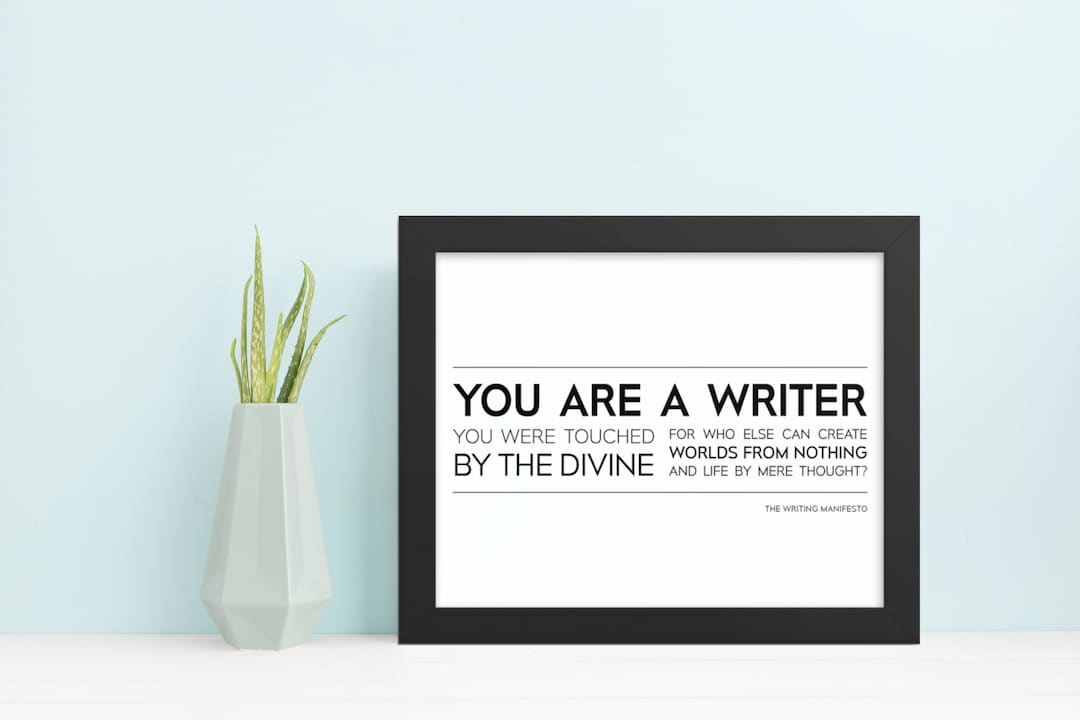 Writing Inspiration Digital Print / PRINTABLE ART / the Writing ...