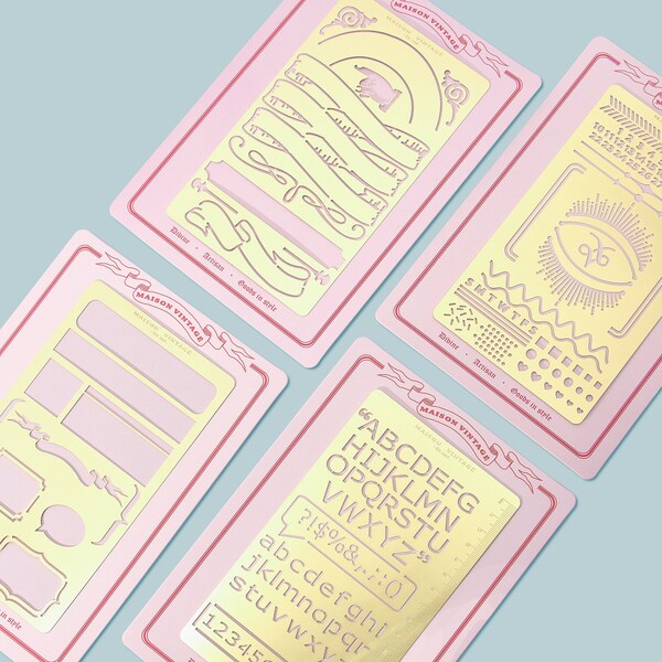 Planner Stencil - Etsy