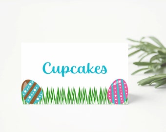 Editable Easter Food Cards, Printable Easter Food Labels, Easter Buffet ...