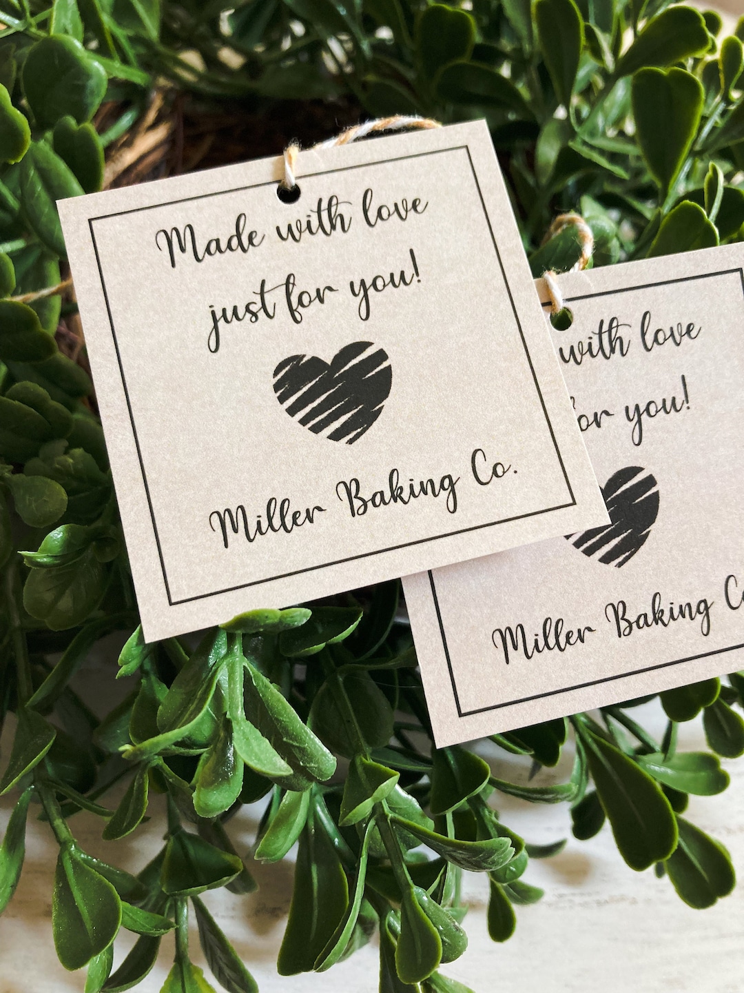Made With Love Tags PRINTABLE - Etsy