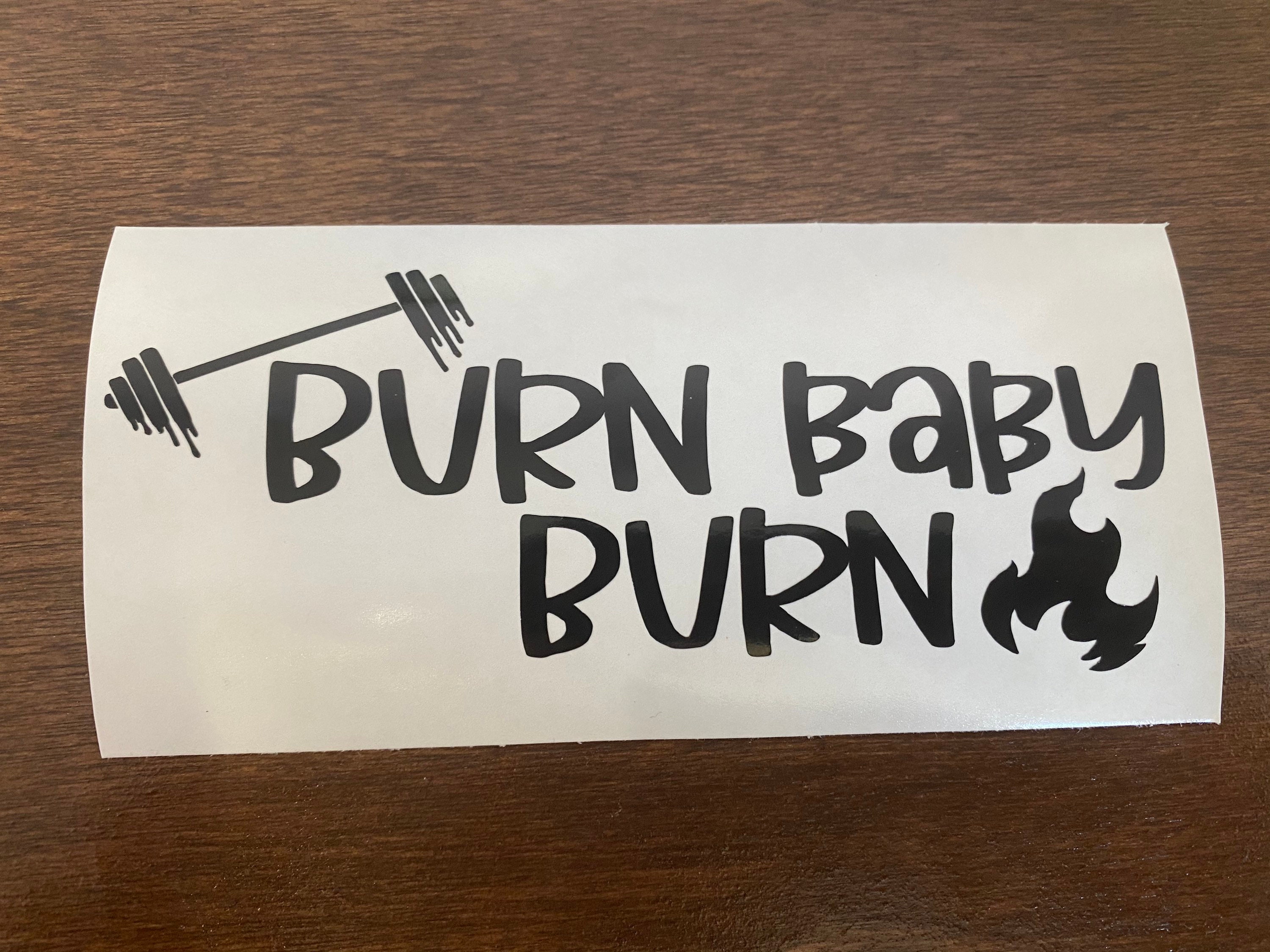 MBF and MBFA Inspired Decal Word Sticker Workout | Etsy