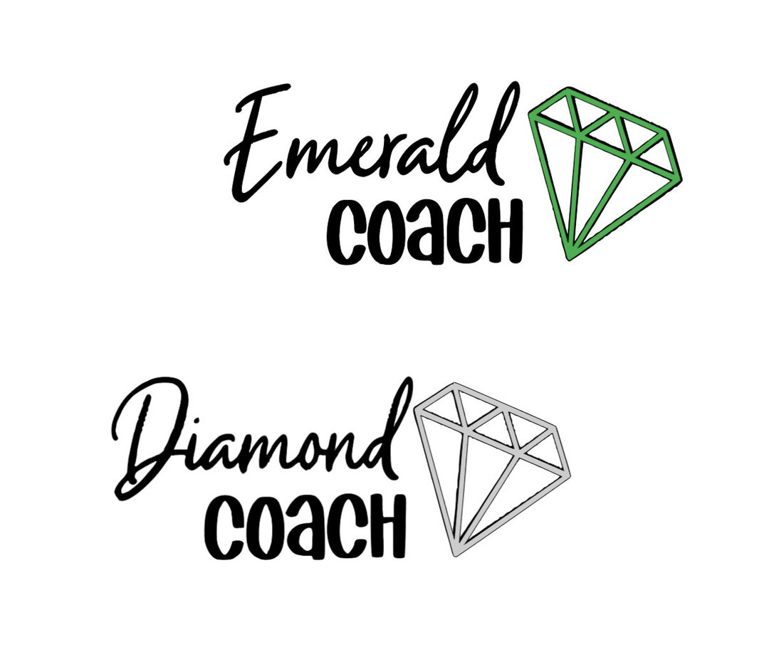 Emerald Coach Decal - Diamond Coach Decal - DECAL ONLY - Etsy
