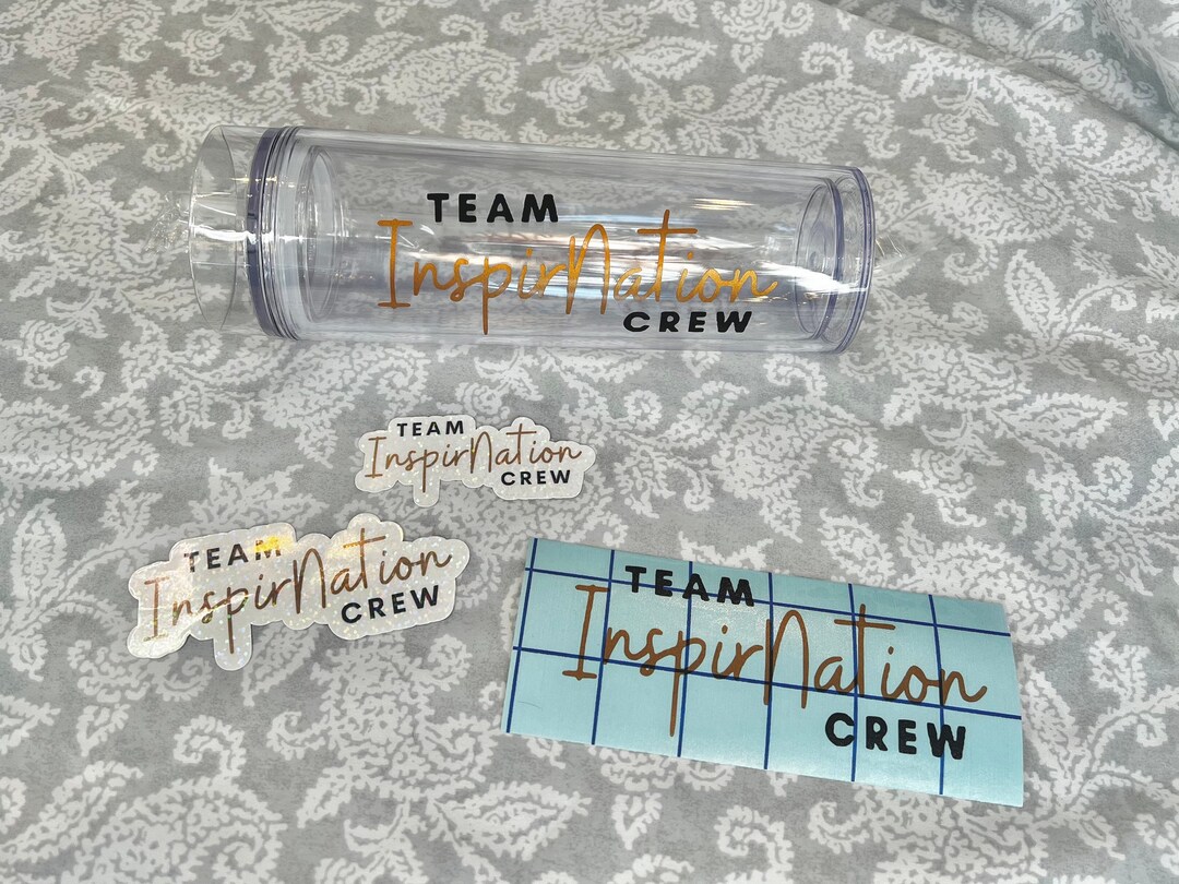Team Inspirnation Crew Decal - Etsy