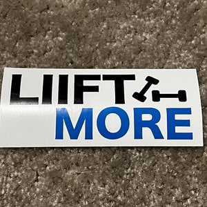Liift Decal - Liift More Inspired Decal - DECAL ONLY - Etsy
