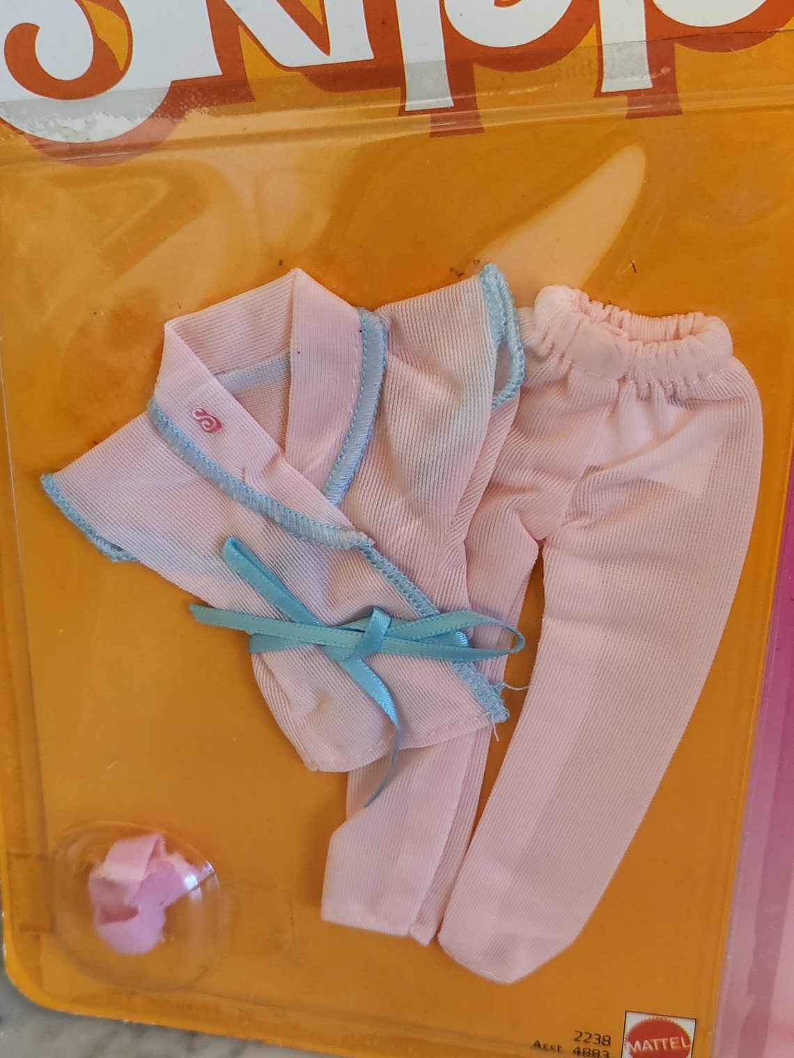Vintage Skipper so Active Fashions, Mattel Skipper Doll Pajamas 2238 ...
