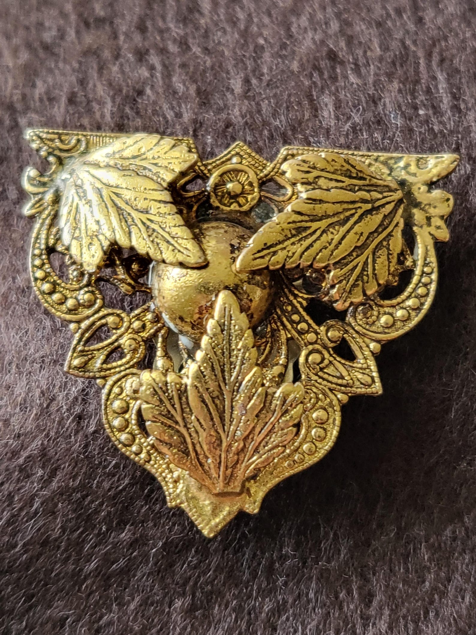 Art Deco Dress Clips 1920s-1930s Trio of Antique Dress Clips Rare Trio ...