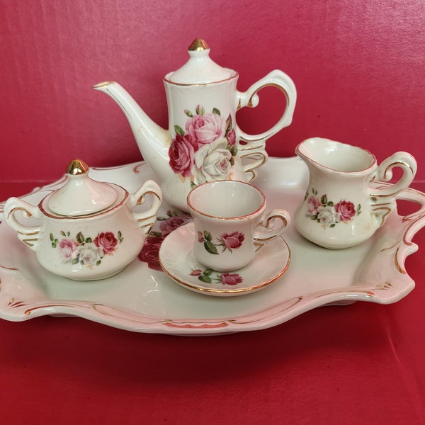 Miniature Tea Set - Etsy