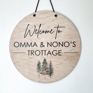 Cottage Door Sign / Door Sign / Cottage Welcome Sign / Welcome Sign ...