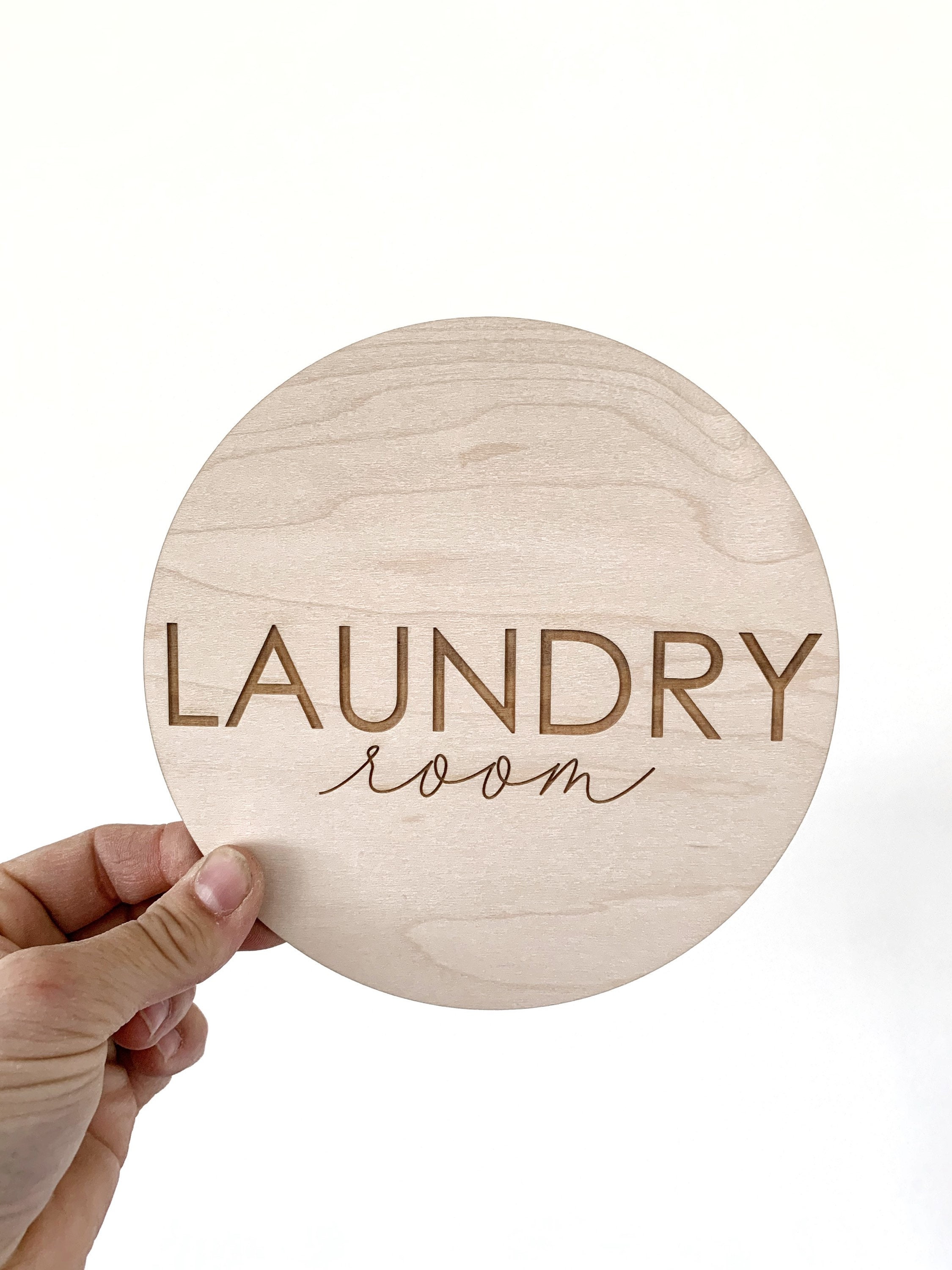 Washroom Sign / Door Sign / Laundry Room Sign - Etsy