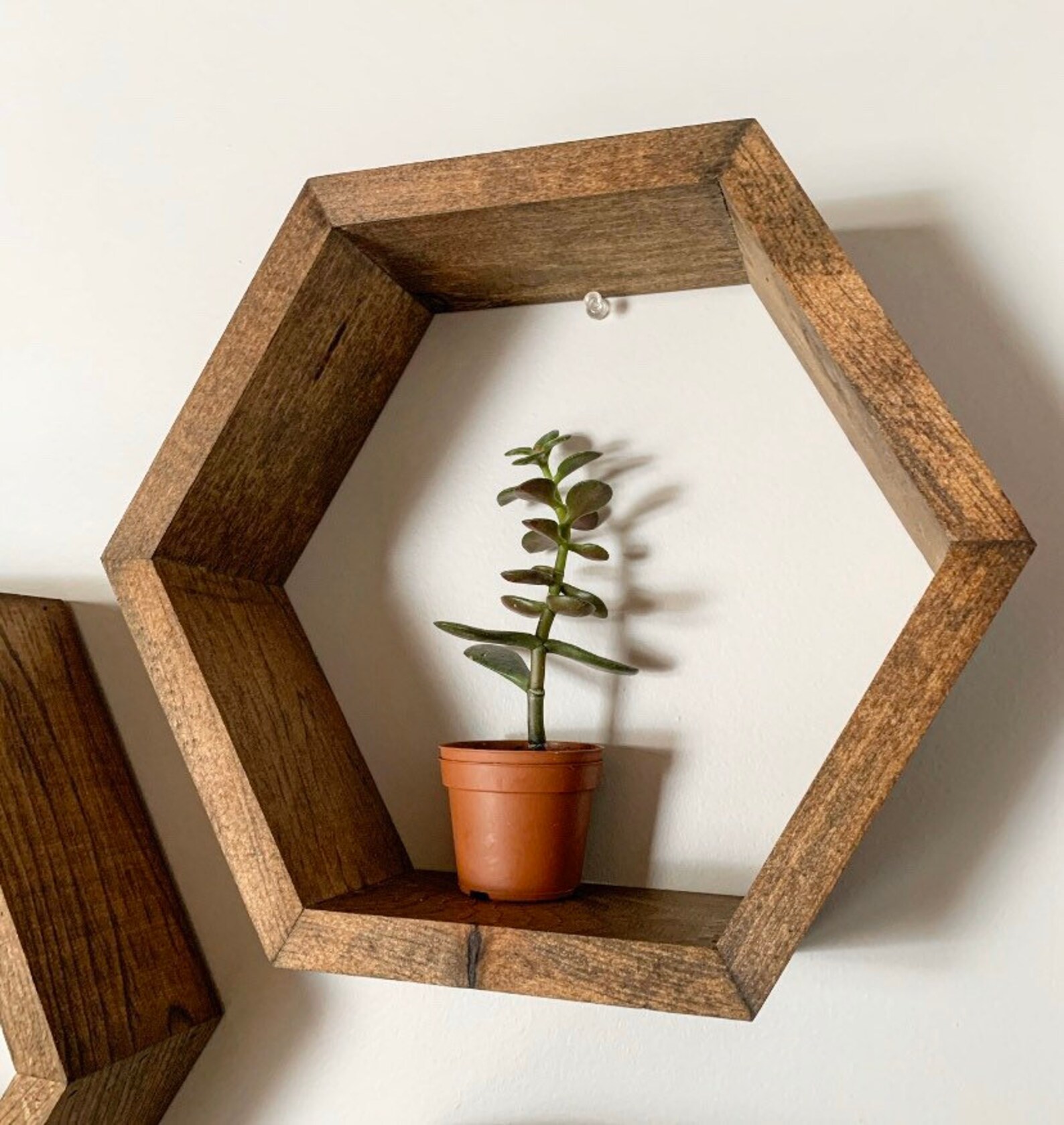 Set of 3 Hexagon Floating Shelves / Floating Shelf / Floating - Etsy Canada