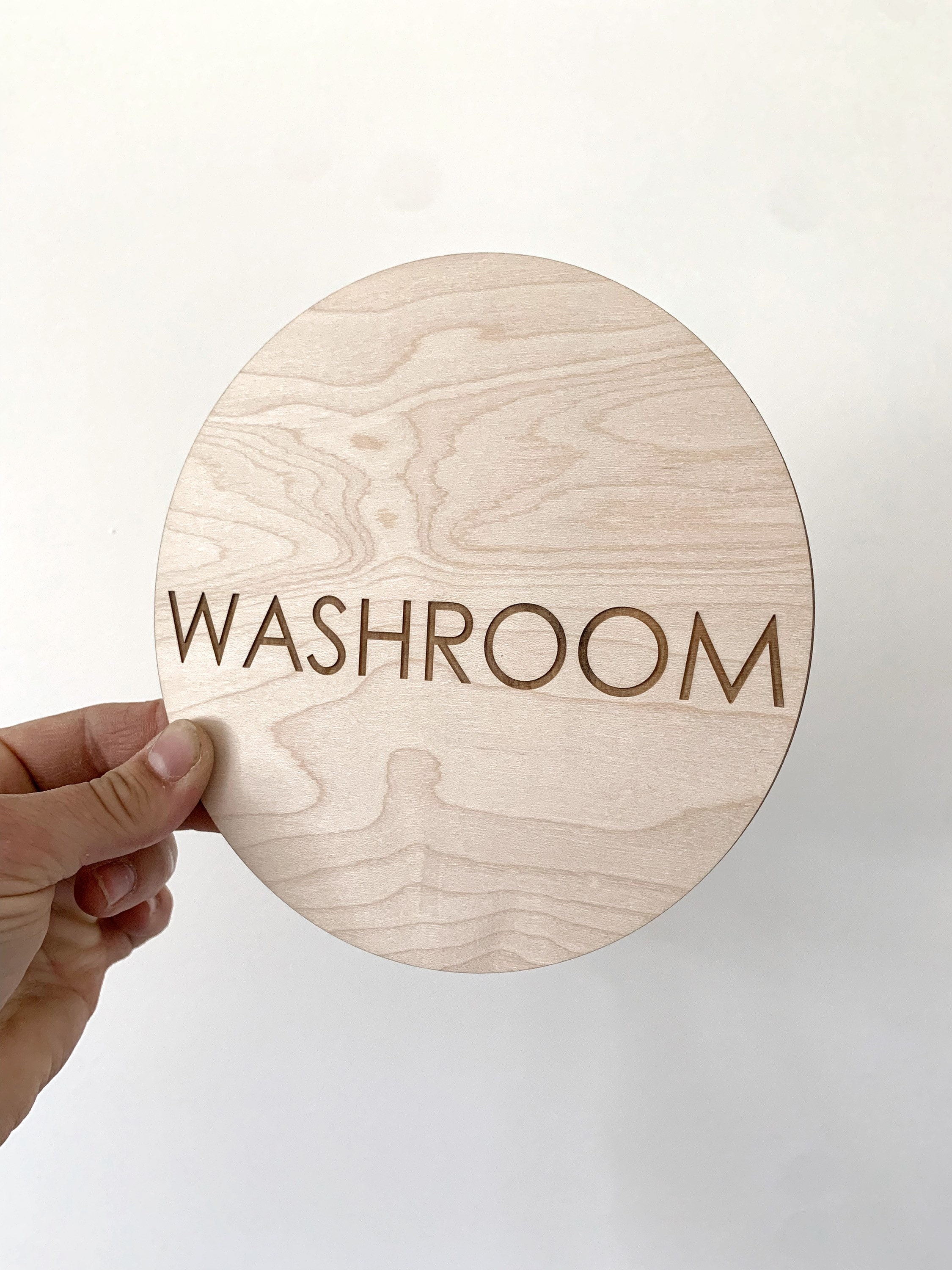 Washroom Sign / Door Sign / Laundry Room Sign - Etsy