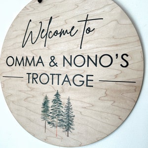 Cottage Door Sign / Door Sign / Cottage Welcome Sign / Welcome Sign ...
