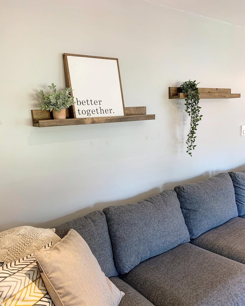 Ledge Shelf / Floating Shelf / Lip Shelf - Etsy