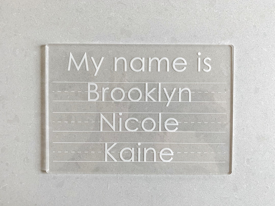 Kids Name Board / Kids Tracing Board / Learn Your Name / Kids Drawing ...