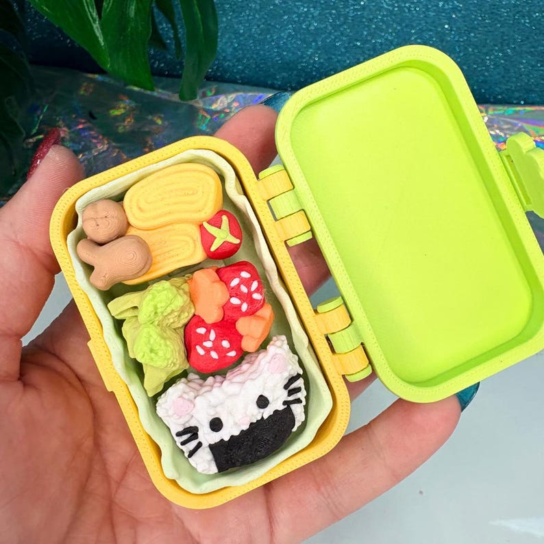 Bento Box Fidget Clicker – Clicker Toy | Kawaii Delicious Desktop Multi ...