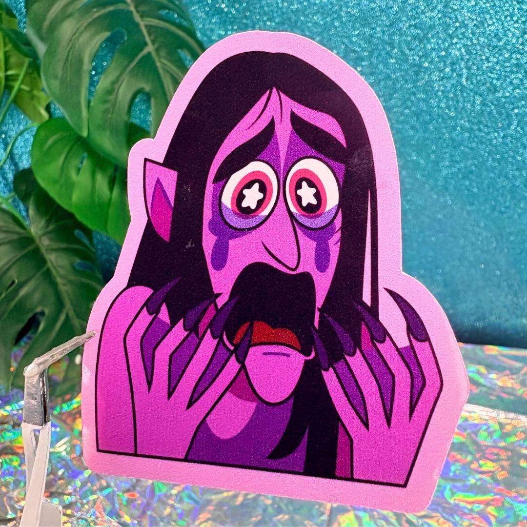 Jelly the Water Demon Premium Vinyl Sticker - Kpop Demon Hunters Fan ...