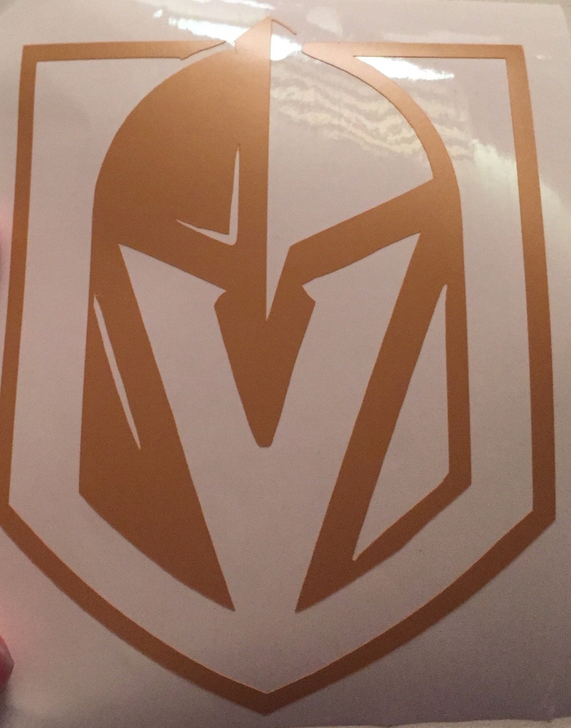 Vegas Golden Knights Car Decal - Etsy