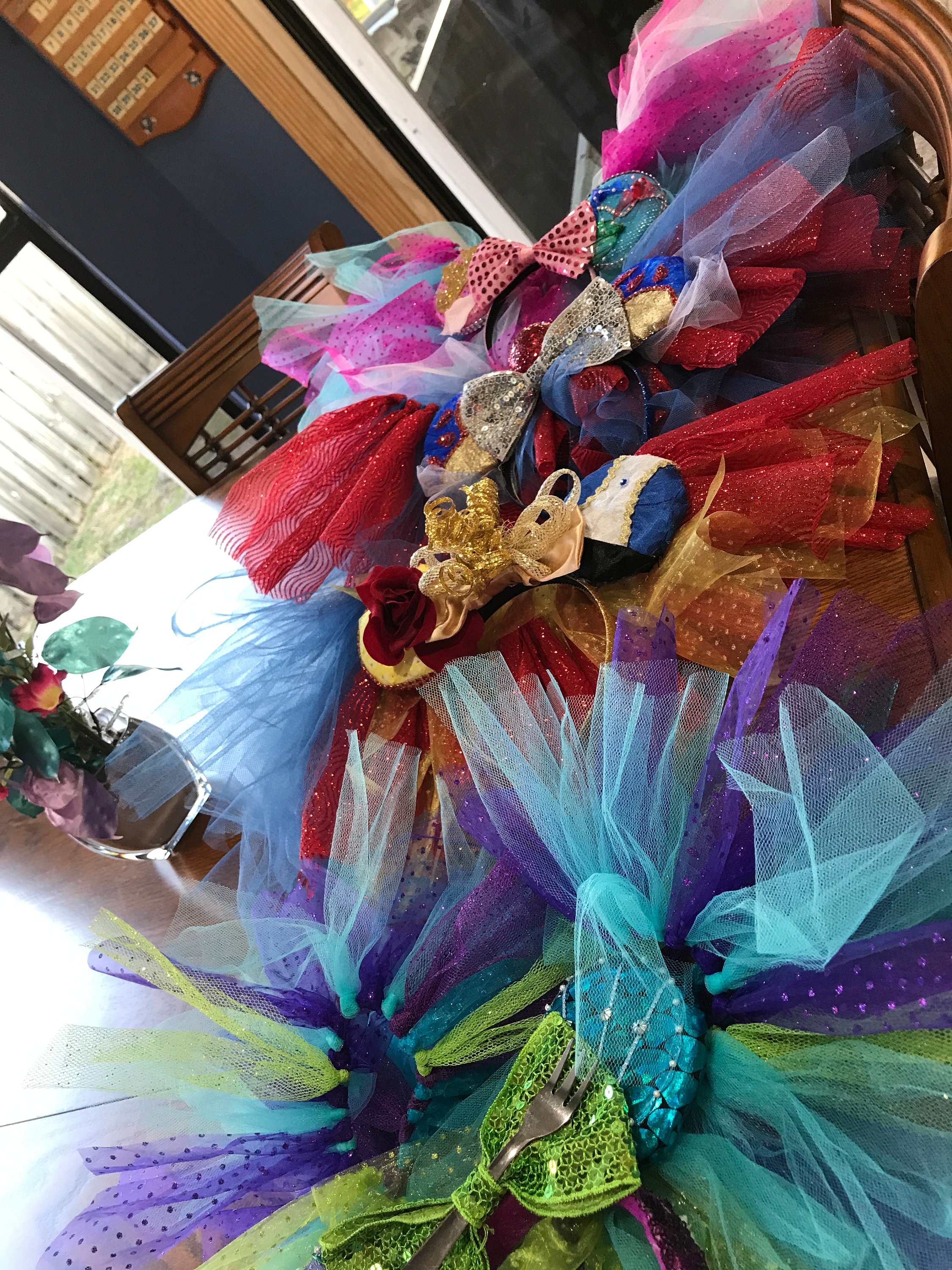 Custom Made to Order Mouse Ears and Matching Tutus - Etsy