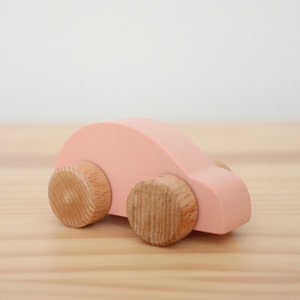 Wooden Pastel Cars - Etsy