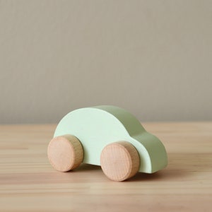 Wooden Pastel Cars - Etsy