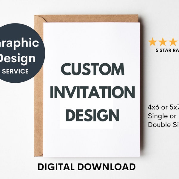 Custom Invitations - Etsy