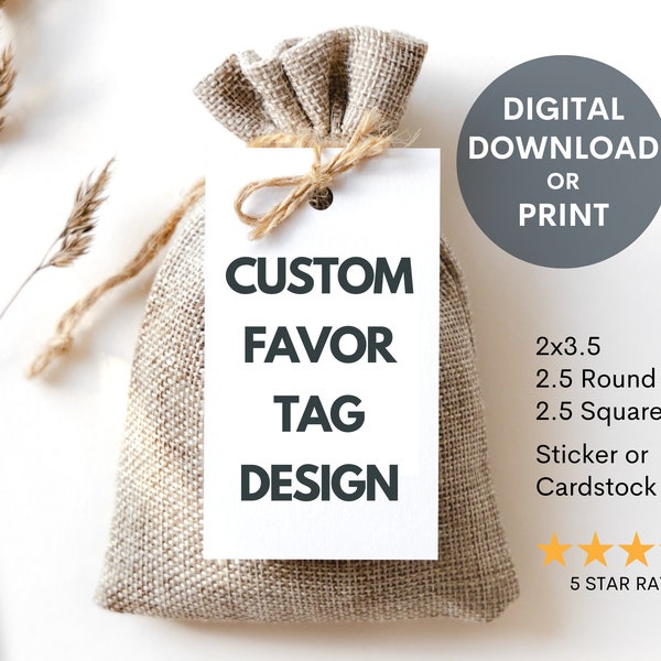 Goodie Bag Tags - Etsy