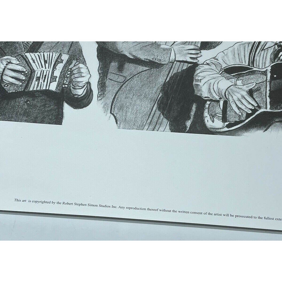 Memorabilia Collectibles Robert Stephen Simon Signed Lithograph The ...