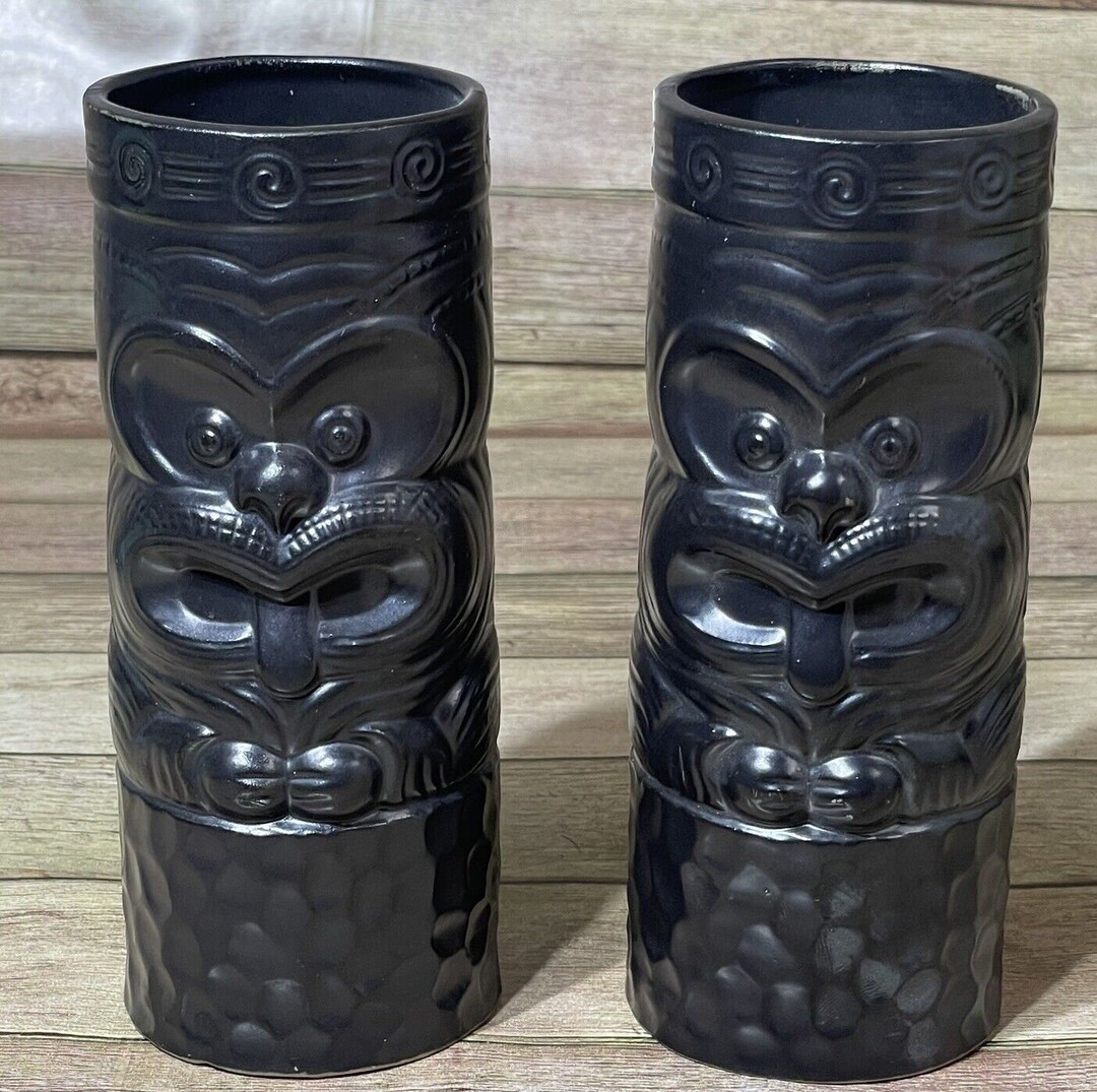 Pair of Original Historic MAUNA LOA MUG Vintage 60s Tiki Bar Restaurant ...