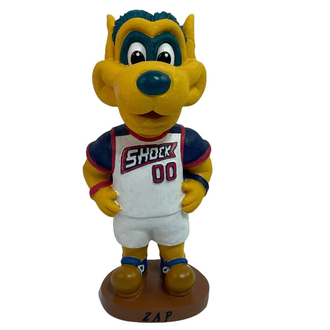 ZAP Mascot Detroit Shock WNBA SGA Bobblehead - Etsy