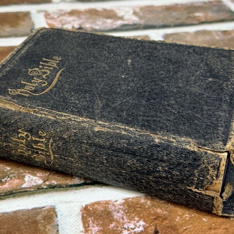 Antique Bible - Etsy