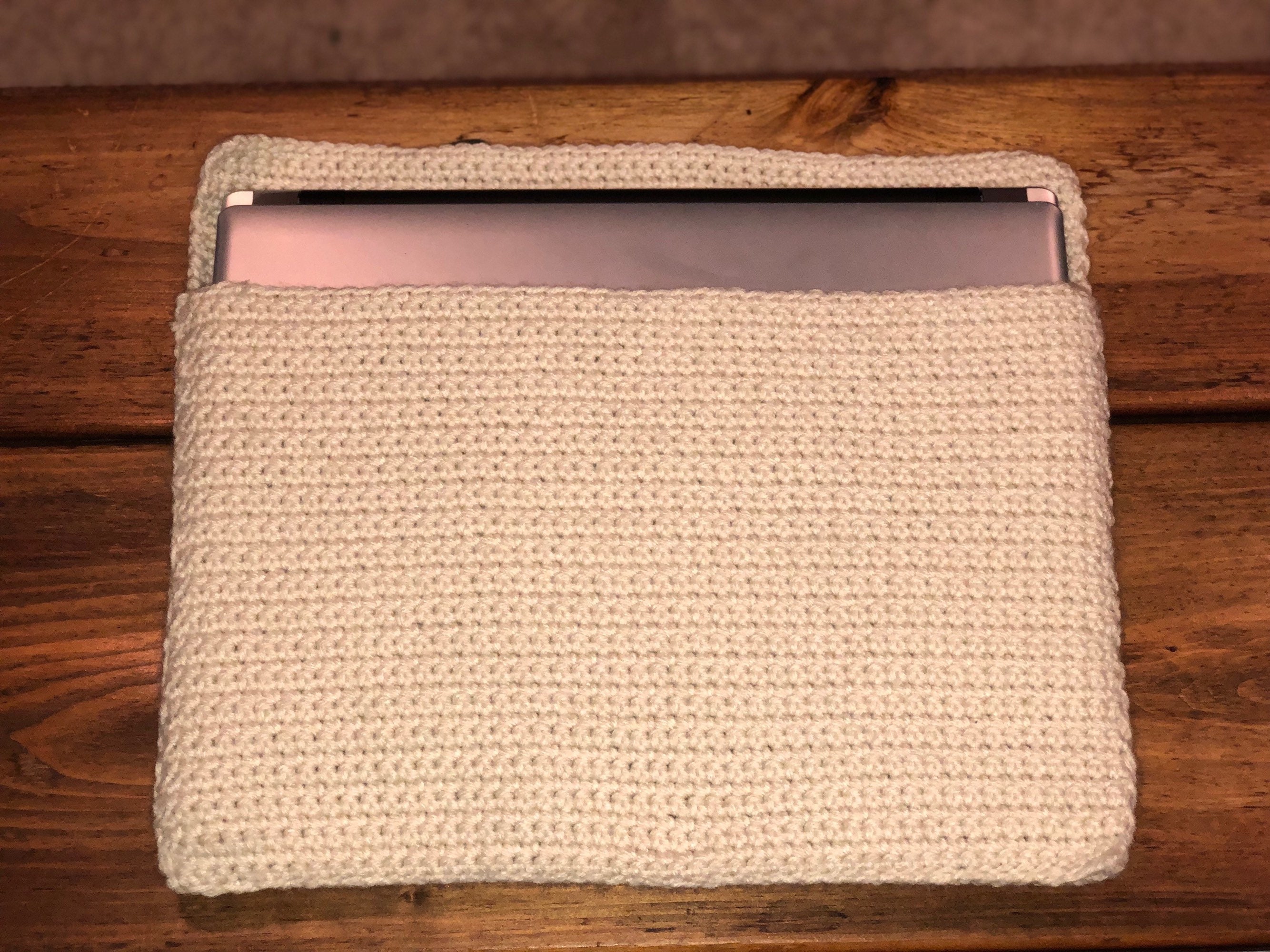 Cream Laptop Cover - Etsy