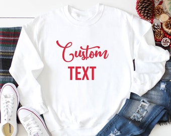 Text Jumper - Etsy