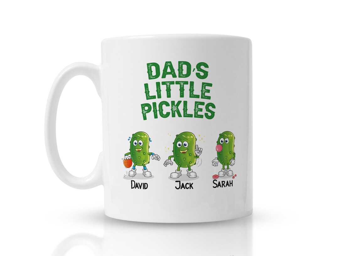 Personalised Fathers Day Gift, Dad Mug | This Dad Belongs to Little ...