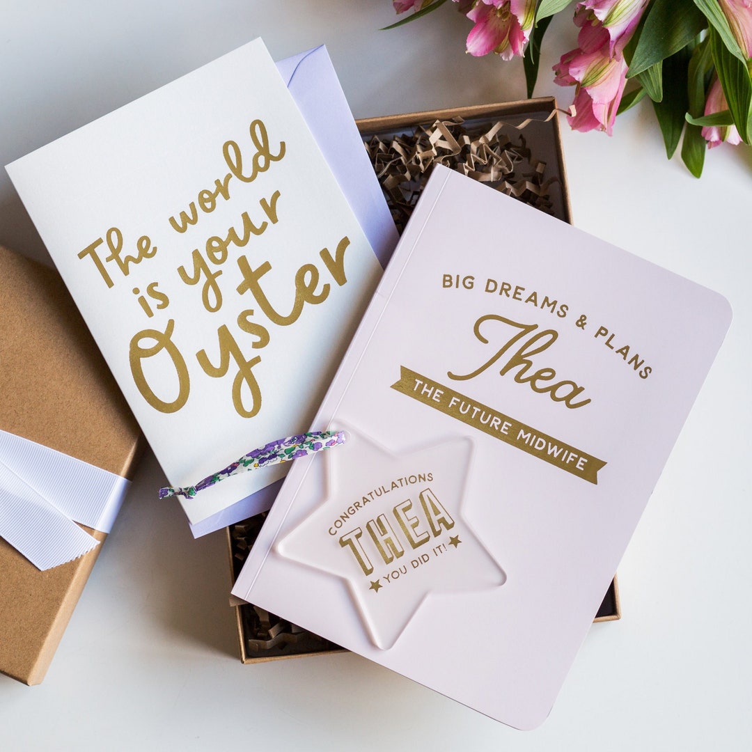 Exam Congratulations Gift Box, Personalised Gift for Exams, Exam ...