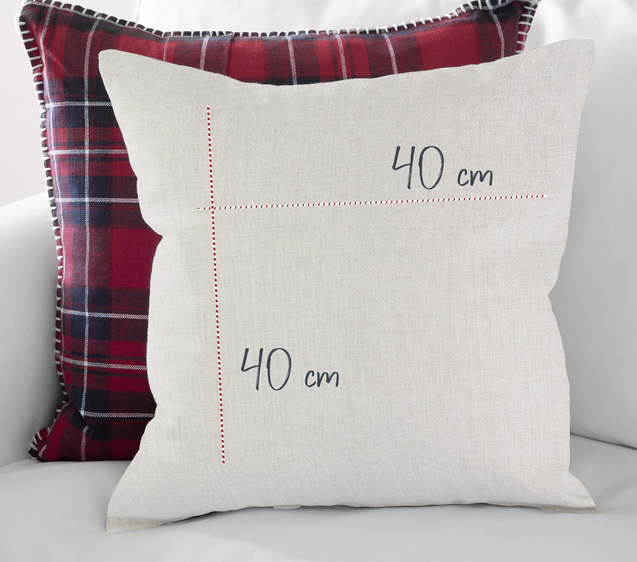 Personalized Family Name Cushion Cover | Linen Wedding Gift - Etsy