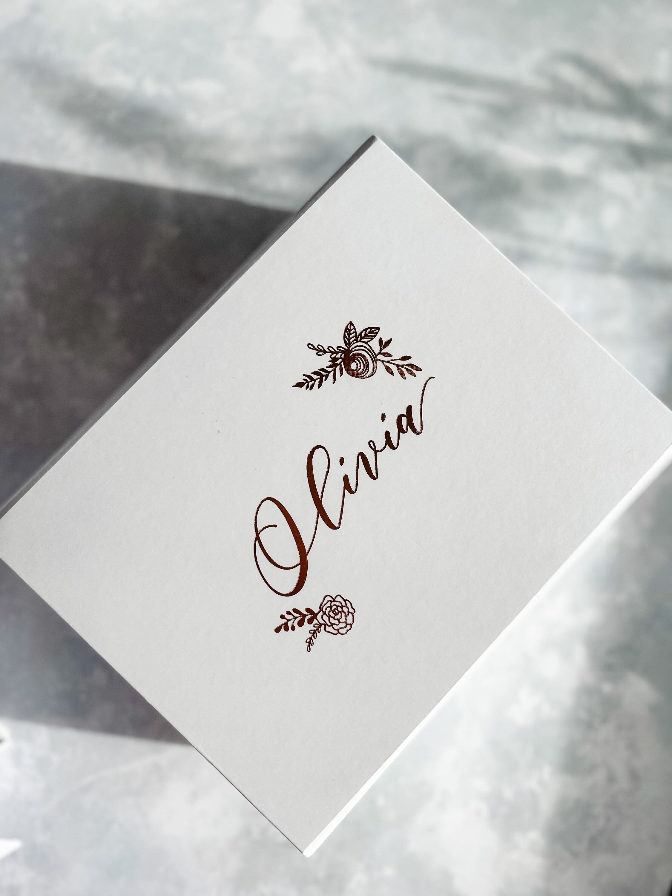 Personalised Bridesmaid Proposal Gift Box: Rose Gold Makeup Bag ...