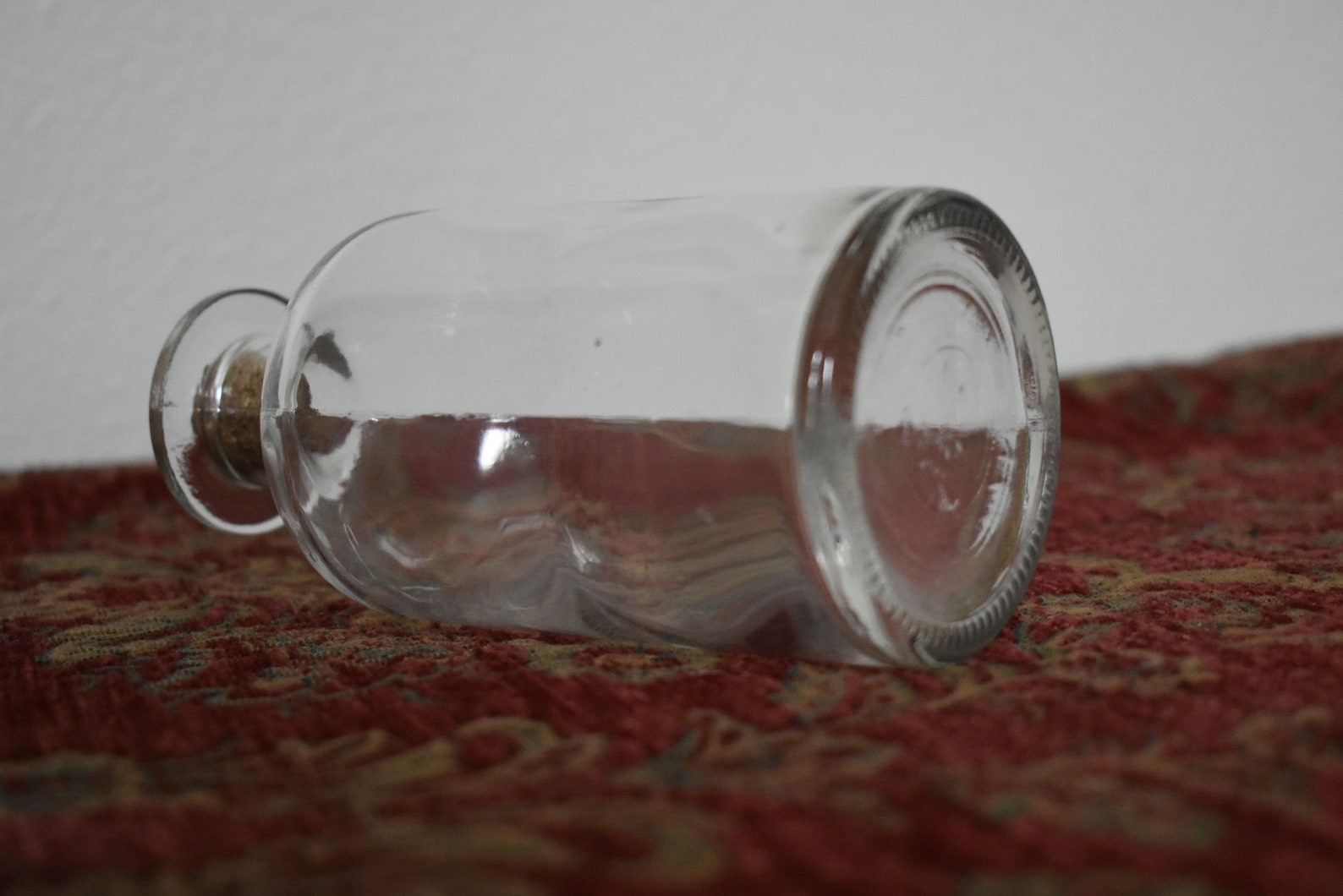 Vintage Style Corked Glass Jugs - Cored Jars - Apothecary Supply -alter ...