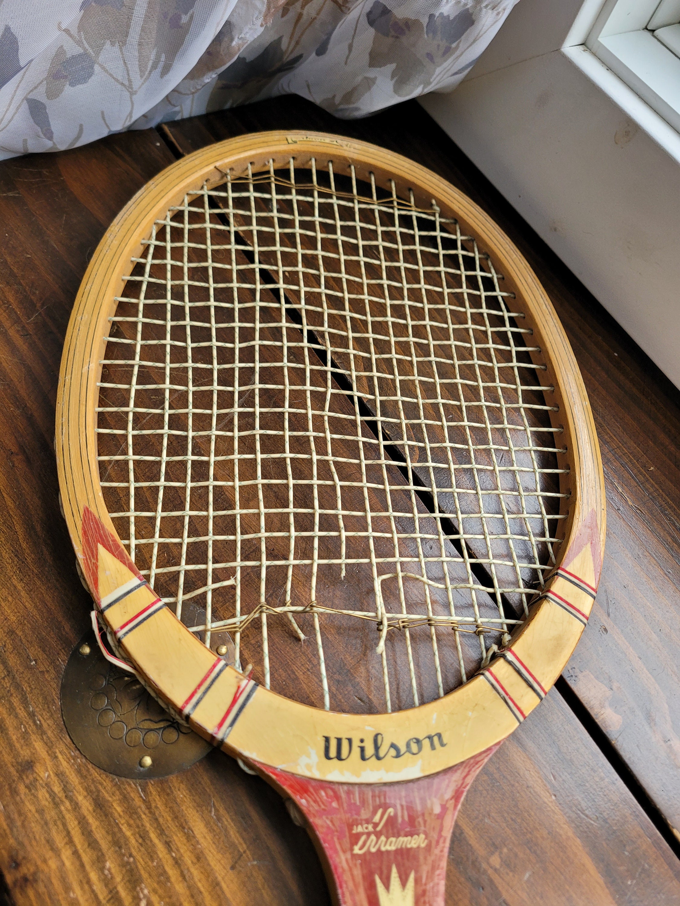 Vintage All Wood Wilson Sport Racket Vintage Sports Ultra Speed Flex ...
