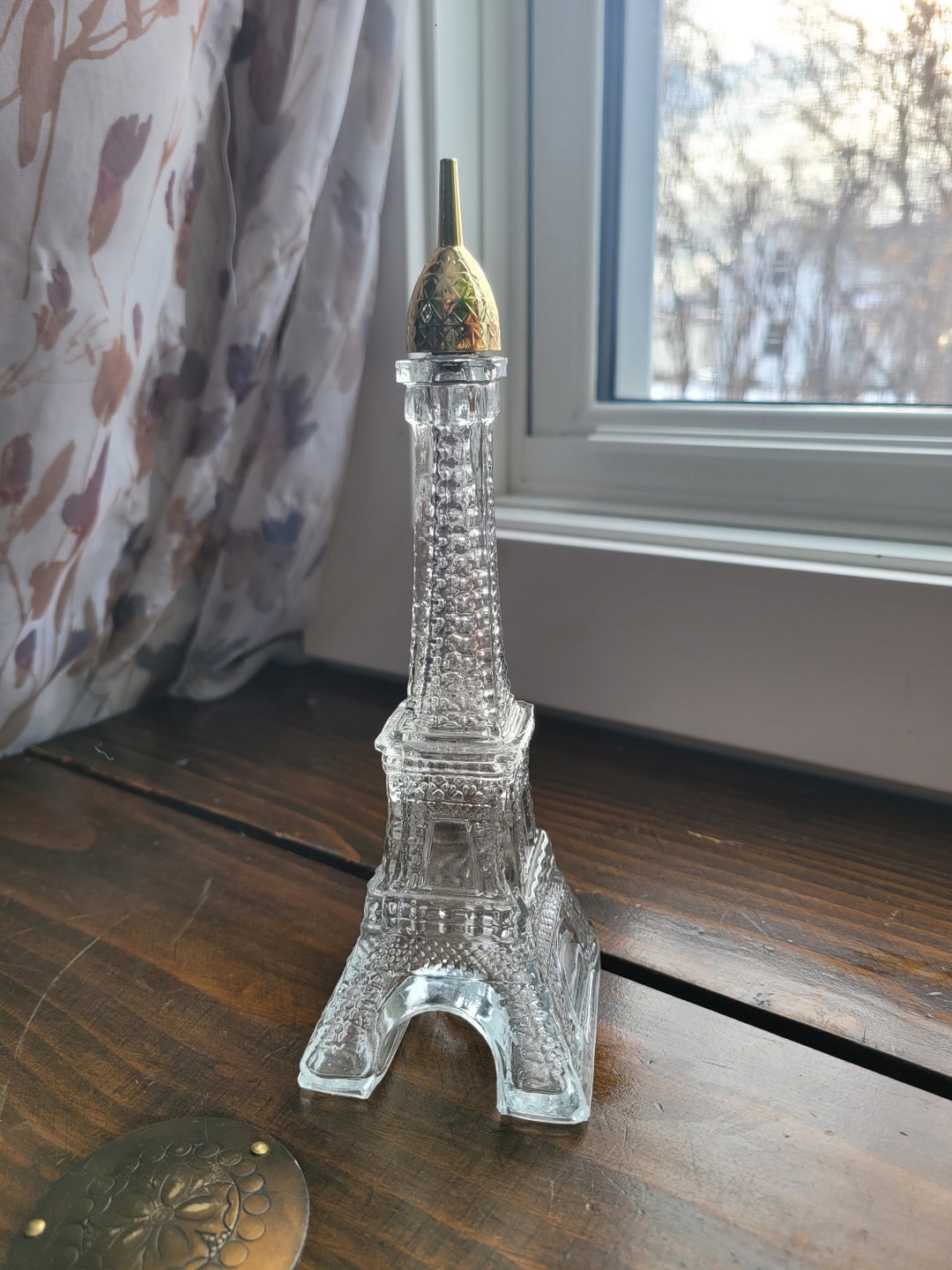 Avon Eiffel Tower - Paris France Vanity Bottle - Vintage Glass Perfume ...