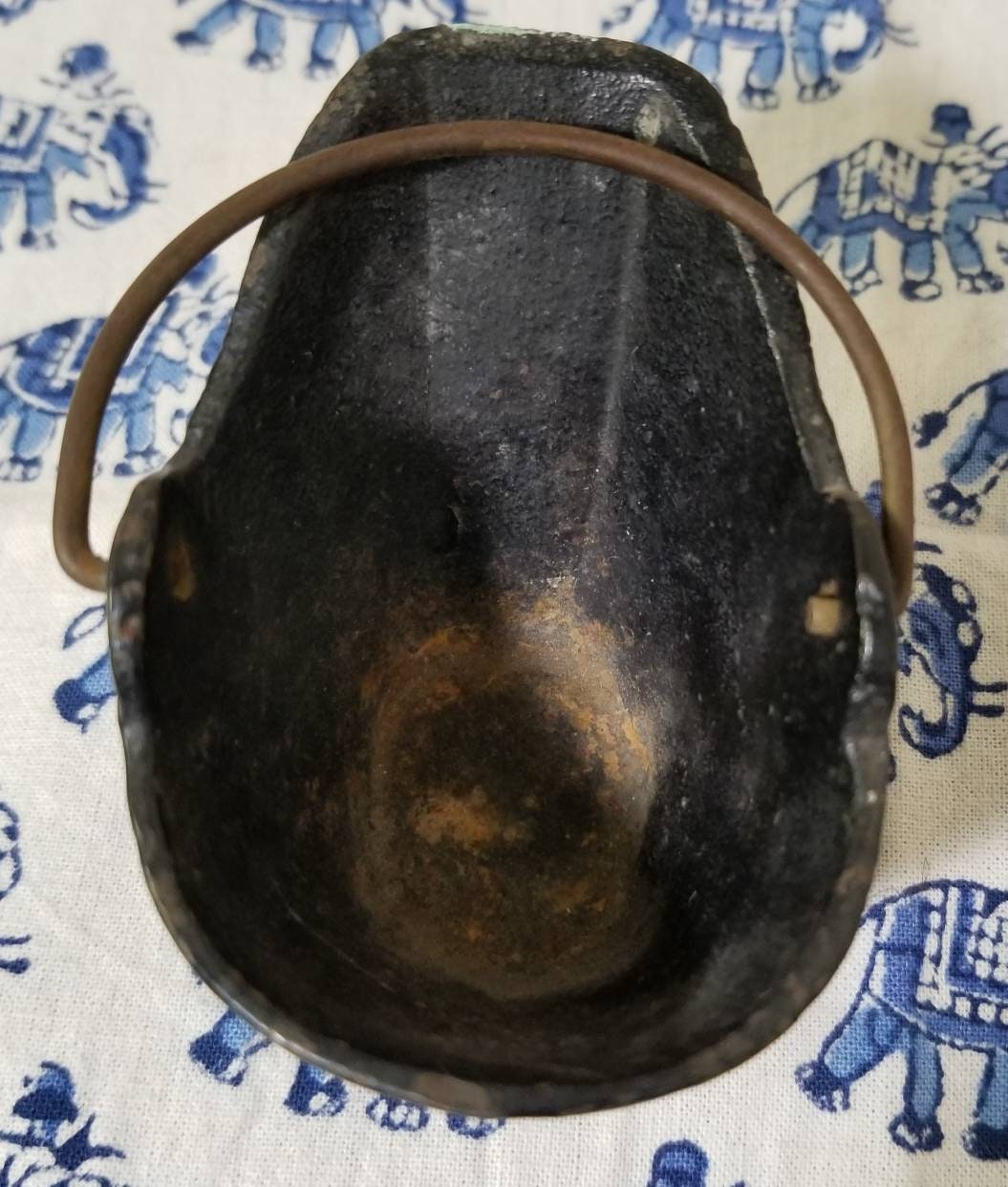 Wilton Cast Iron Miniature Kettle Bucket With Orginal Handle - 1950s ...